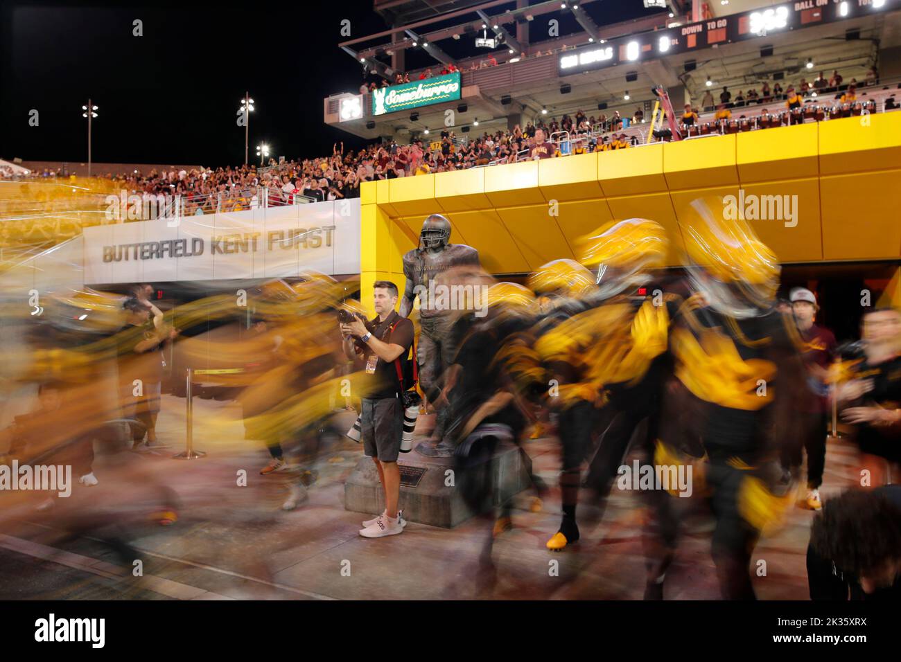 Tempe, Arizona, USA. 24th Sep, 2022. NCAA football game between the ...