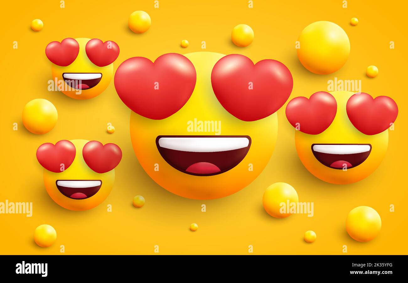 3d heart cartoon character Stock Vector Images - Alamy