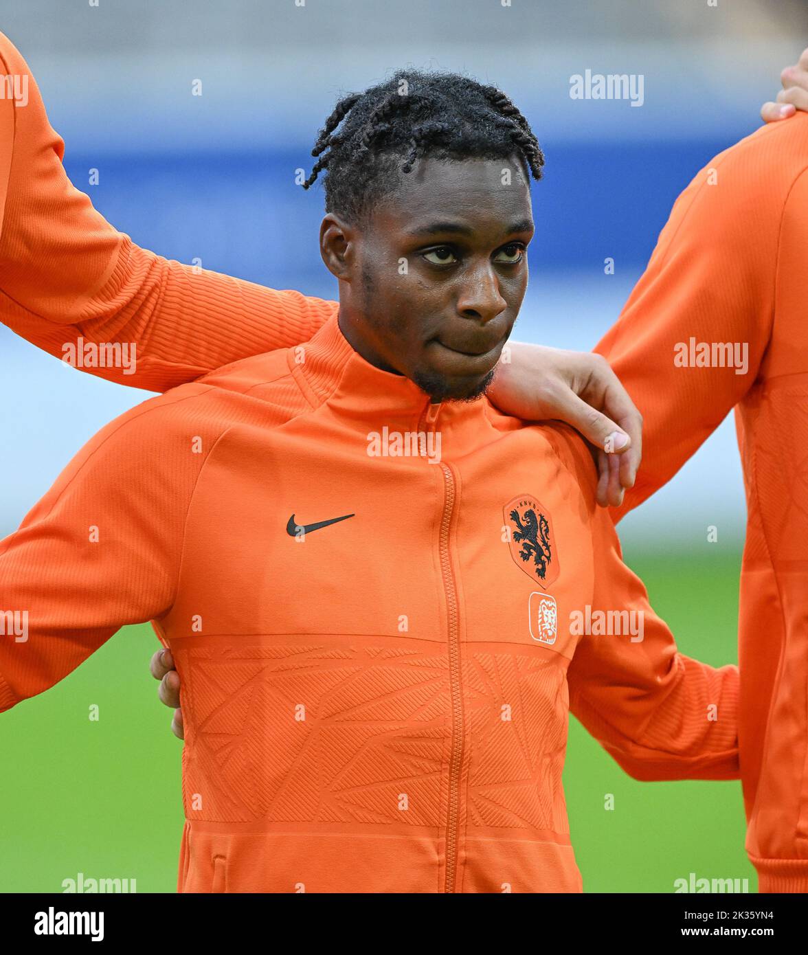 Jeremie Frimpong (2) of the Netherlands pictured during a friendly ...