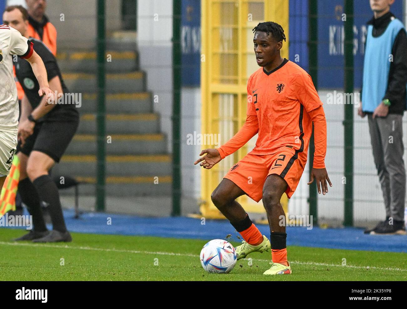 Jeremie Frimpong (2) of the Netherlands pictured during a friendly ...