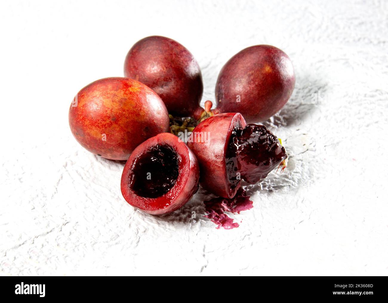 Roktogota or Blood fruit is a woody climber and it is very popular ...