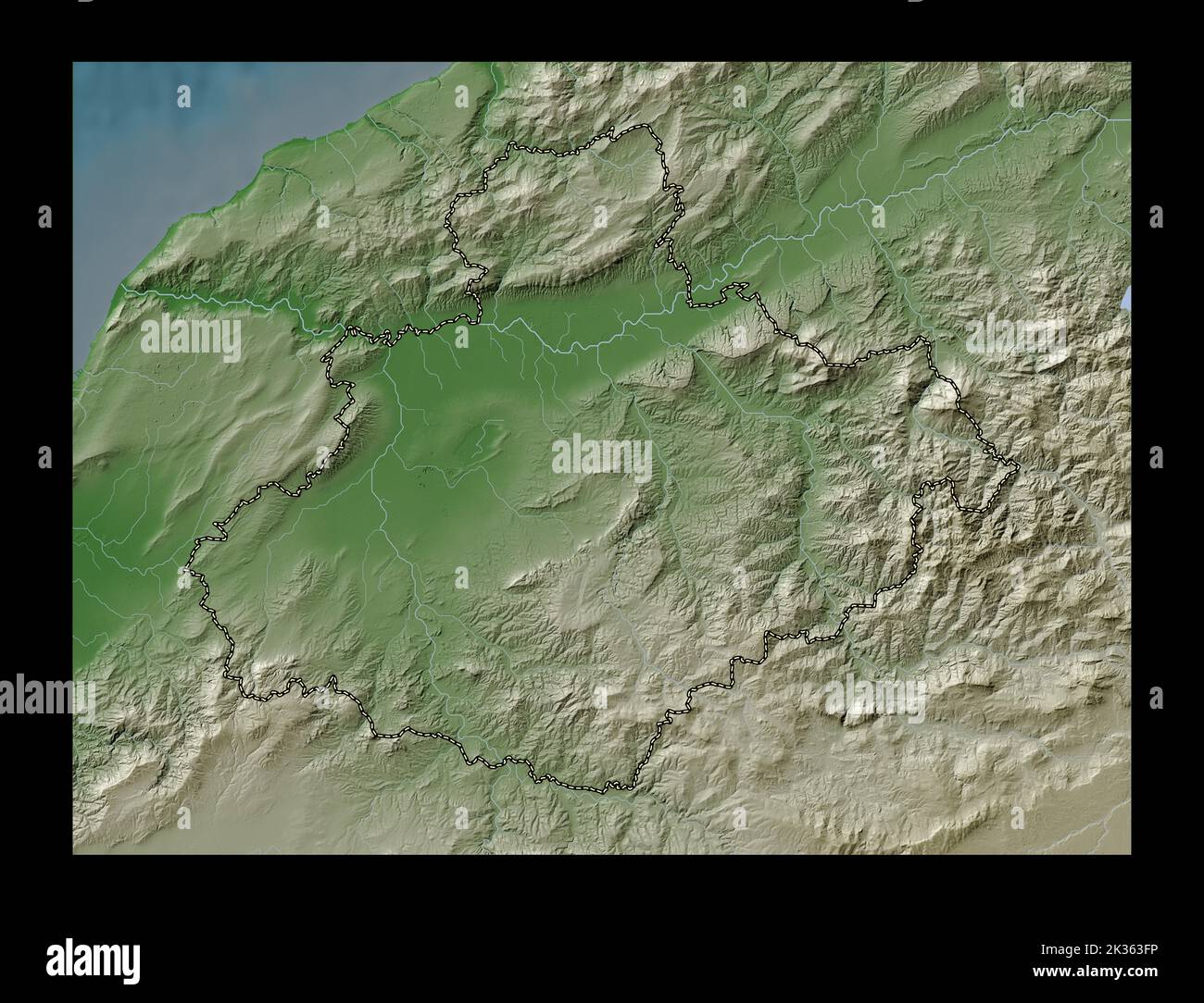 Relizane map hi-res stock photography and images - Alamy