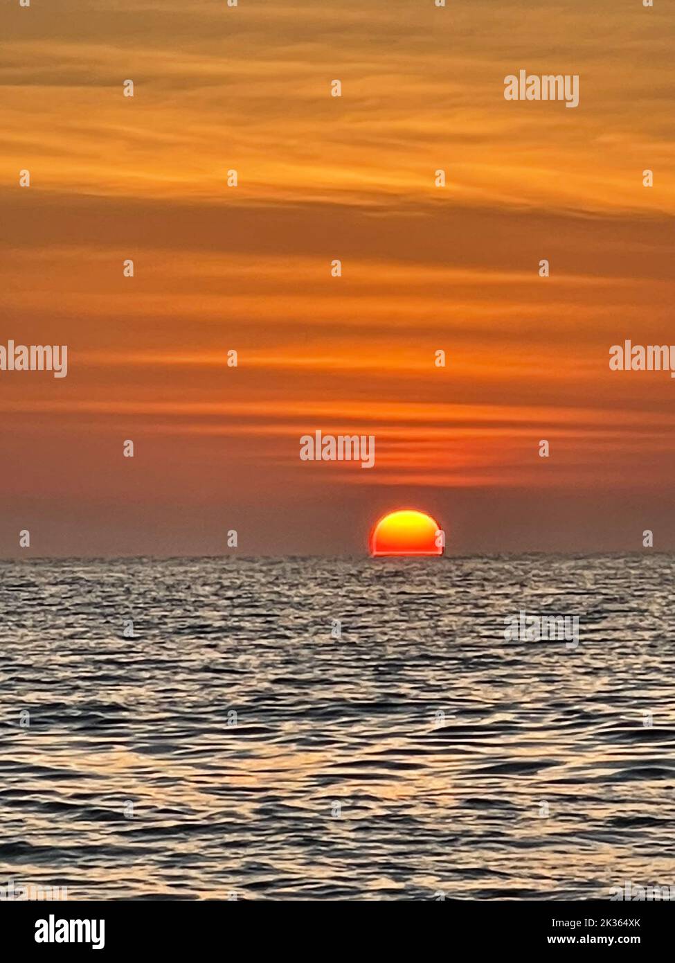 Amazing sunset in Thailand, Views of Thailand Stock Photo - Alamy