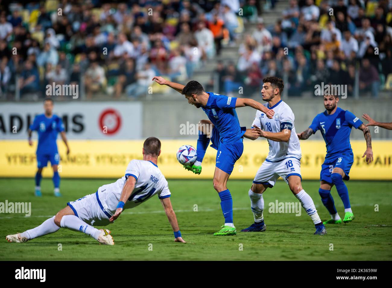 Cyprus National Football Team against Greece Football National Teaam ...