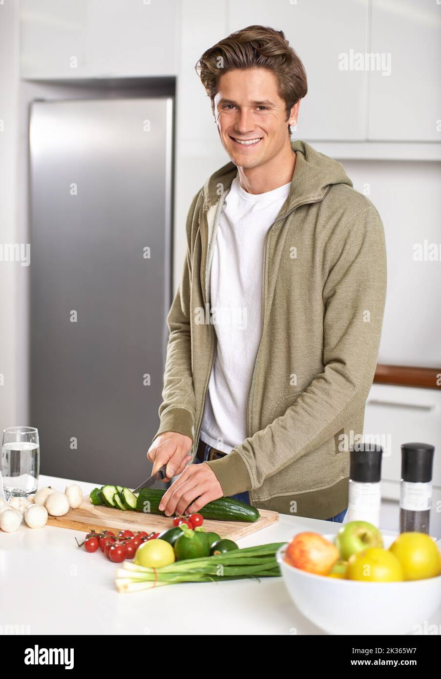 Only fresh ingredients attractive hi-res stock photography and images ...