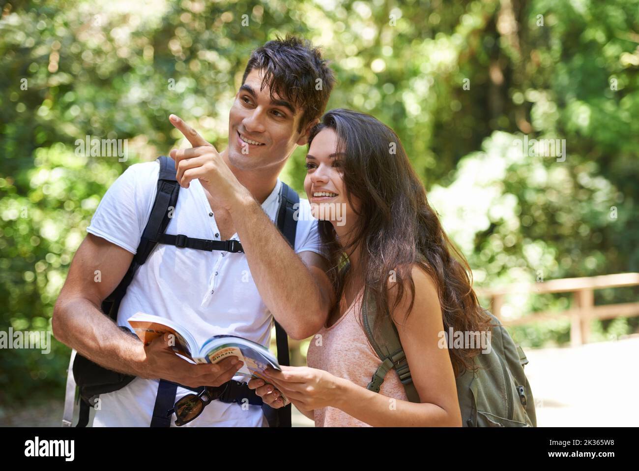 Reading trail guidebook hi-res stock photography and images - Alamy
