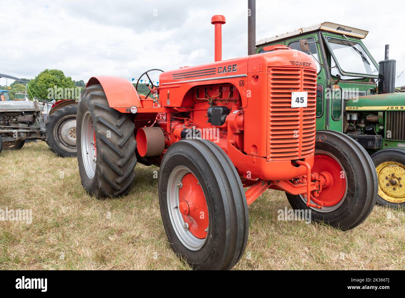 Ilminster.Somerset.United Kingdom.August 21st 2022.A restored Case LA ...