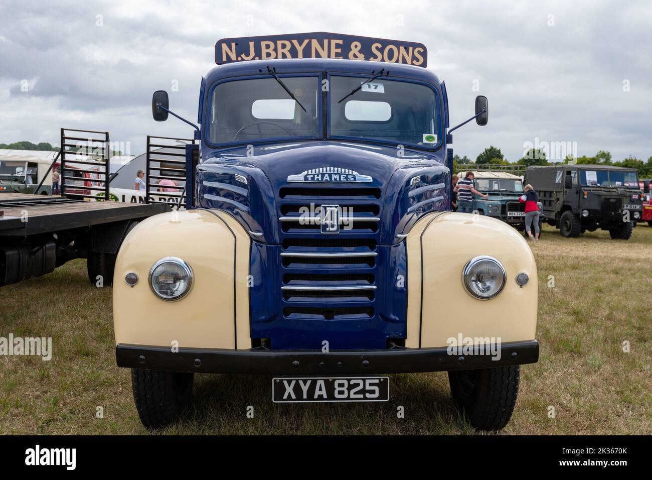 Ilminster.Somerset.United Kingdom.August 21st 2022.A Ford Thames 4D ...