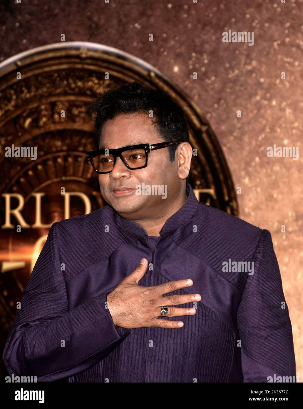Mumbai, Maharashtra, India. 24th Sep, 2022. Indian music composer and ...