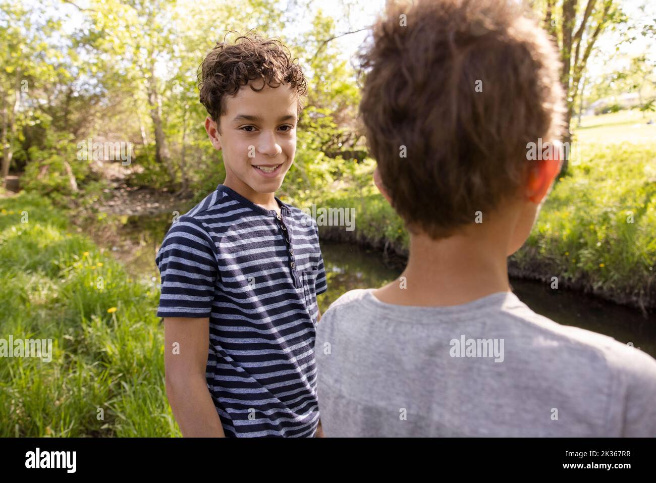 Boy male brother hi-res stock photography and images - Alamy