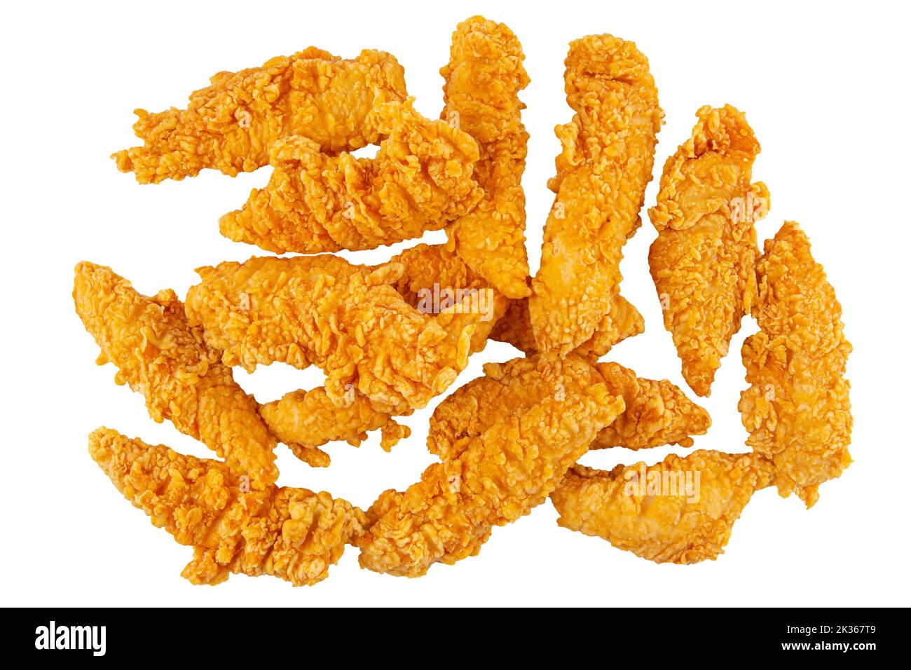 Crispy fried chicken tenders Cut Out Stock Images & Pictures - Alamy