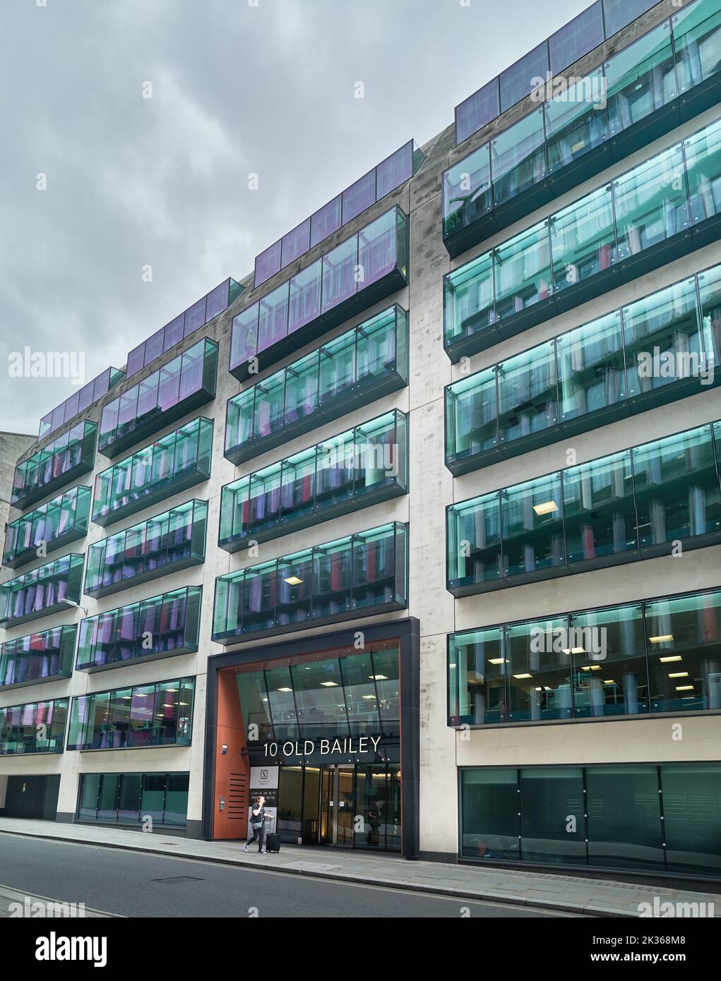 Modern office buildings, 10 Old Bailey, London, England Stock Photo - Alamy