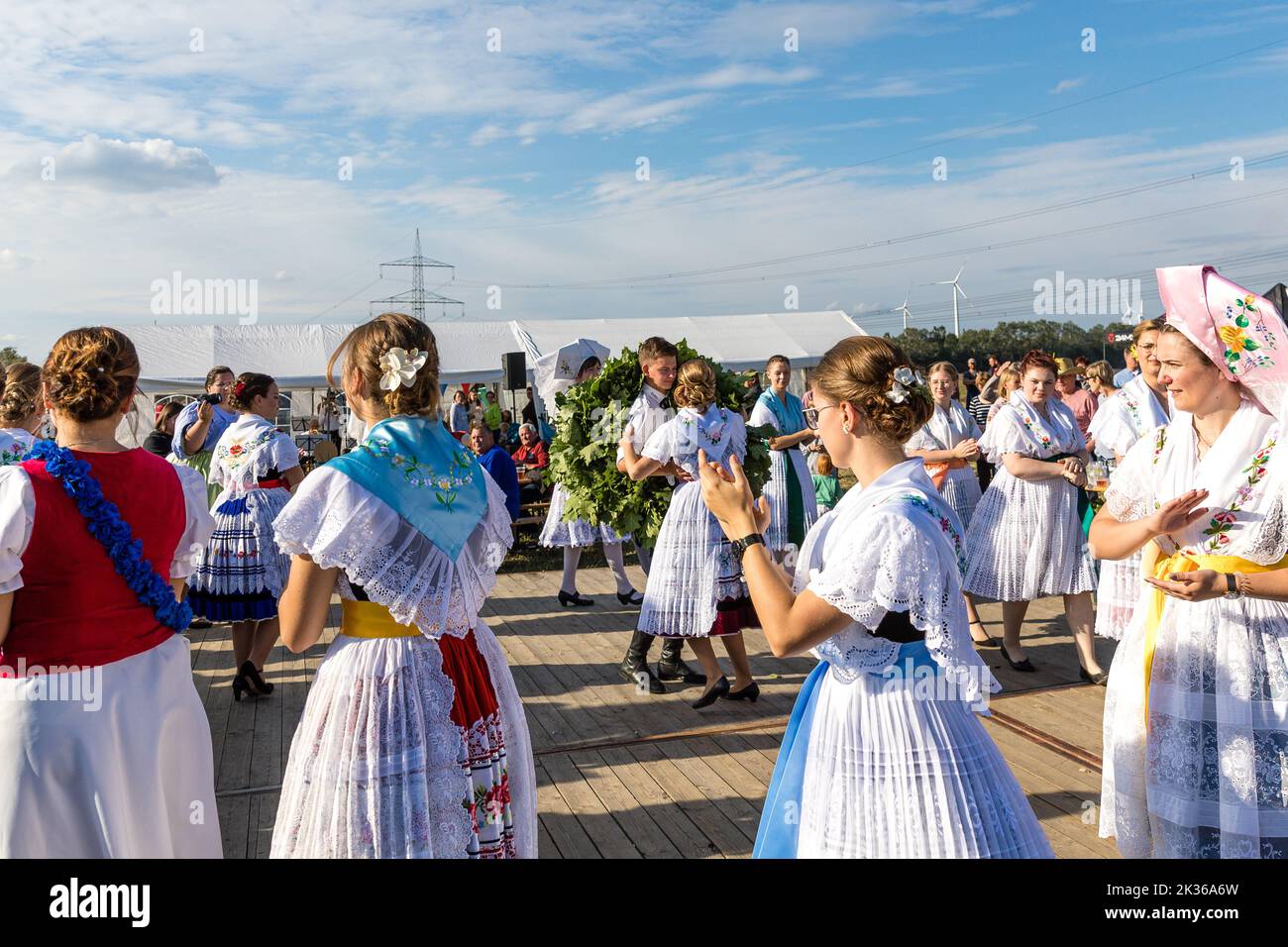 Neu Zauche, Germany. 24th Sep, 2022. Martin Hoffmann and Elli Trebe ...