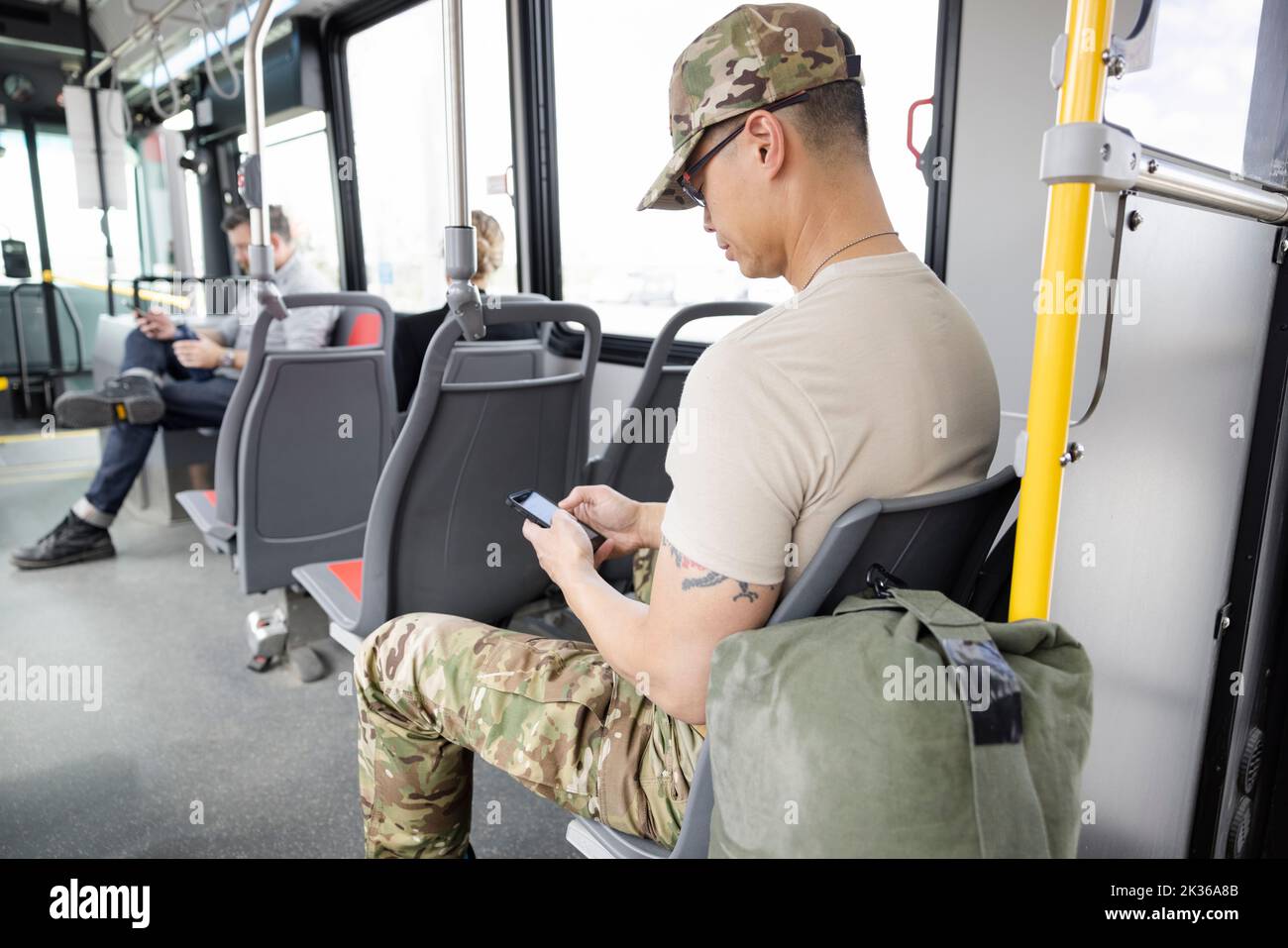 Soldier sitting looking down hi-res stock photography and images - Alamy