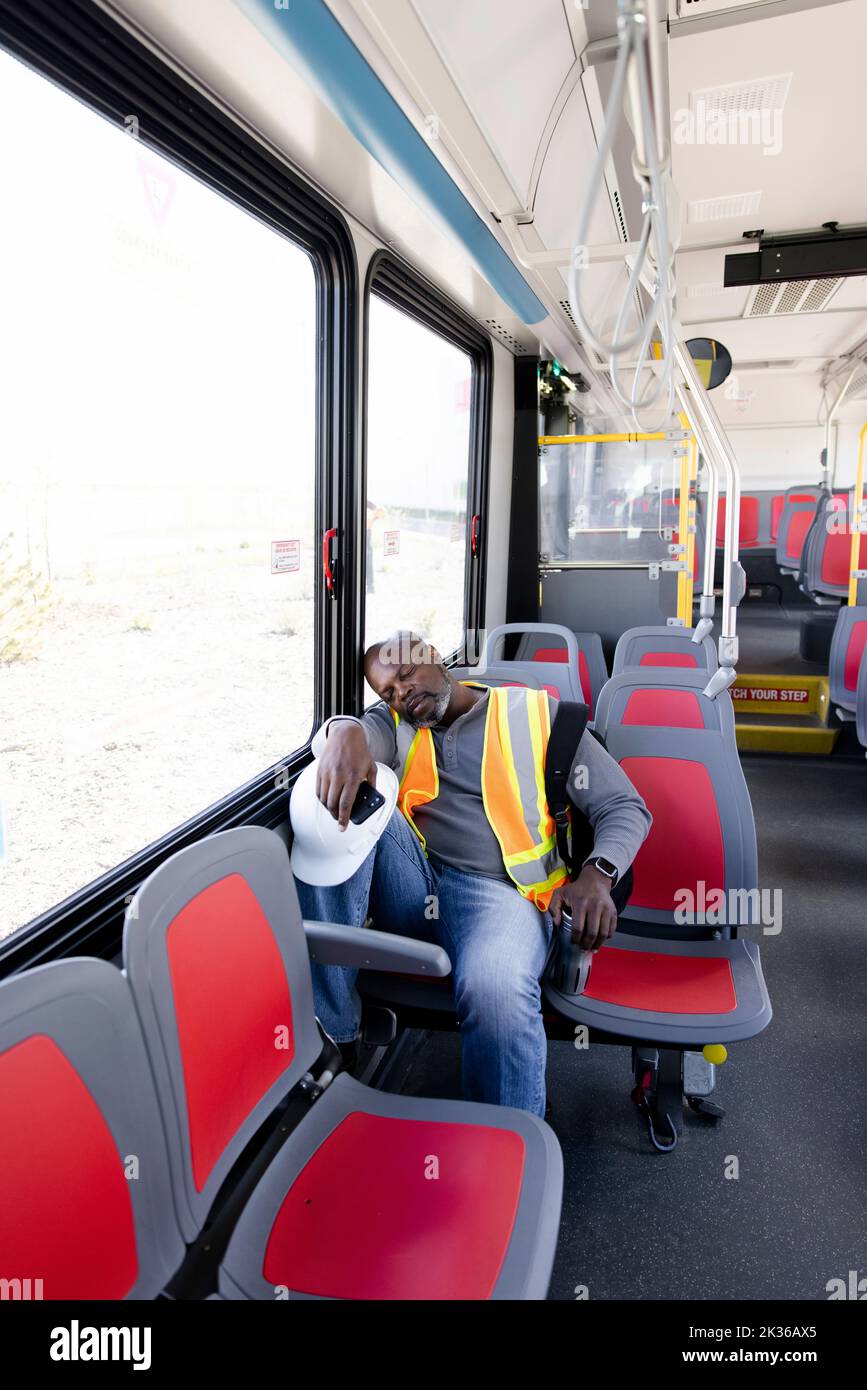 Sleeping construction worker hi-res stock photography and images - Alamy