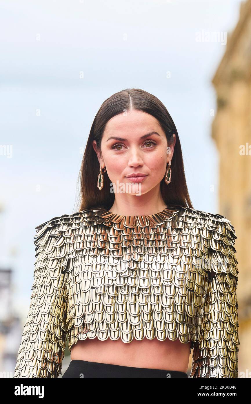 Donostia/San Sebastian, Spain. , . Ana de Armas attended 'Blonde' Red ...