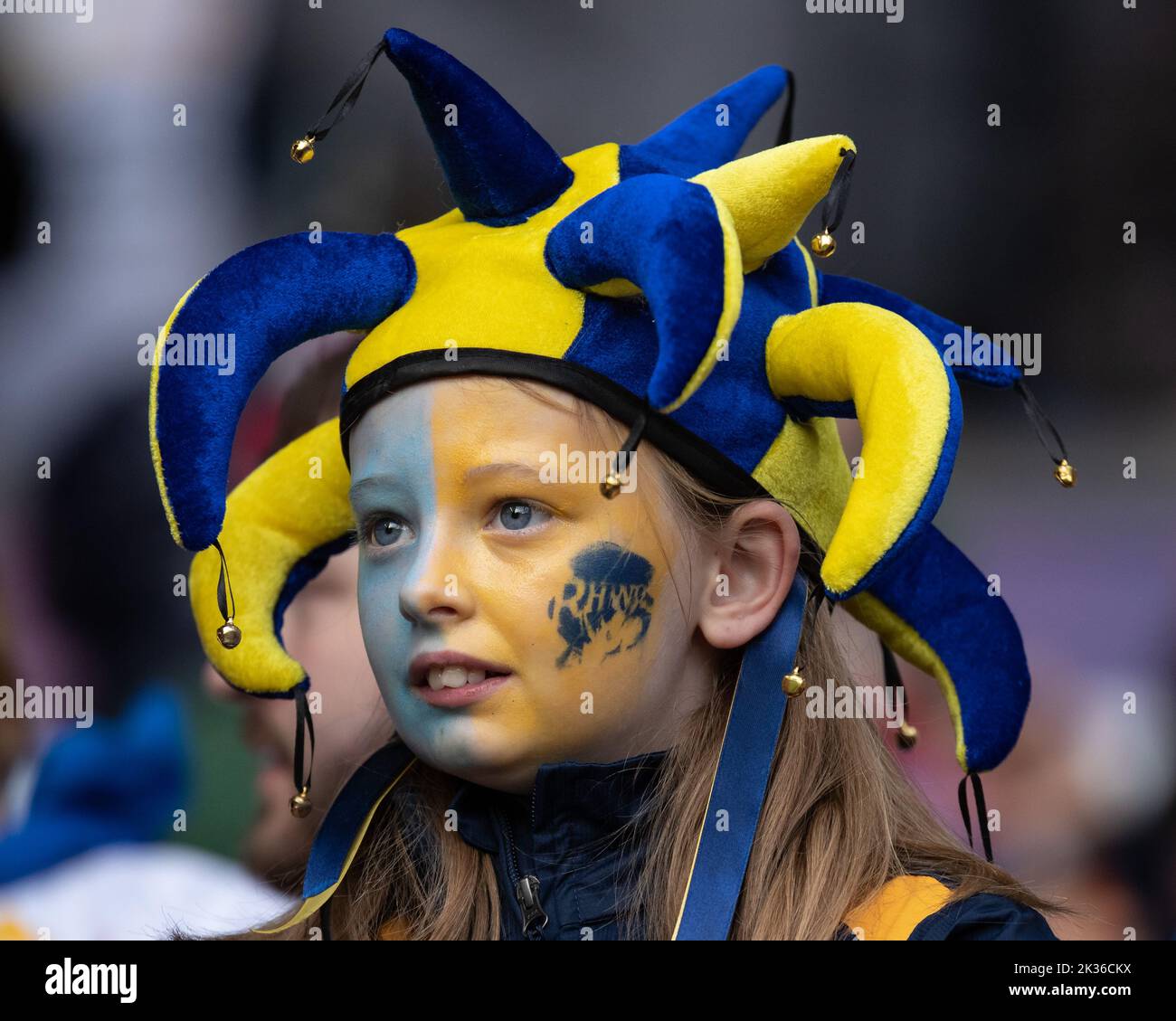 Leeds Rhinos supporter during the 25th Betfred Super League Grand Final ...