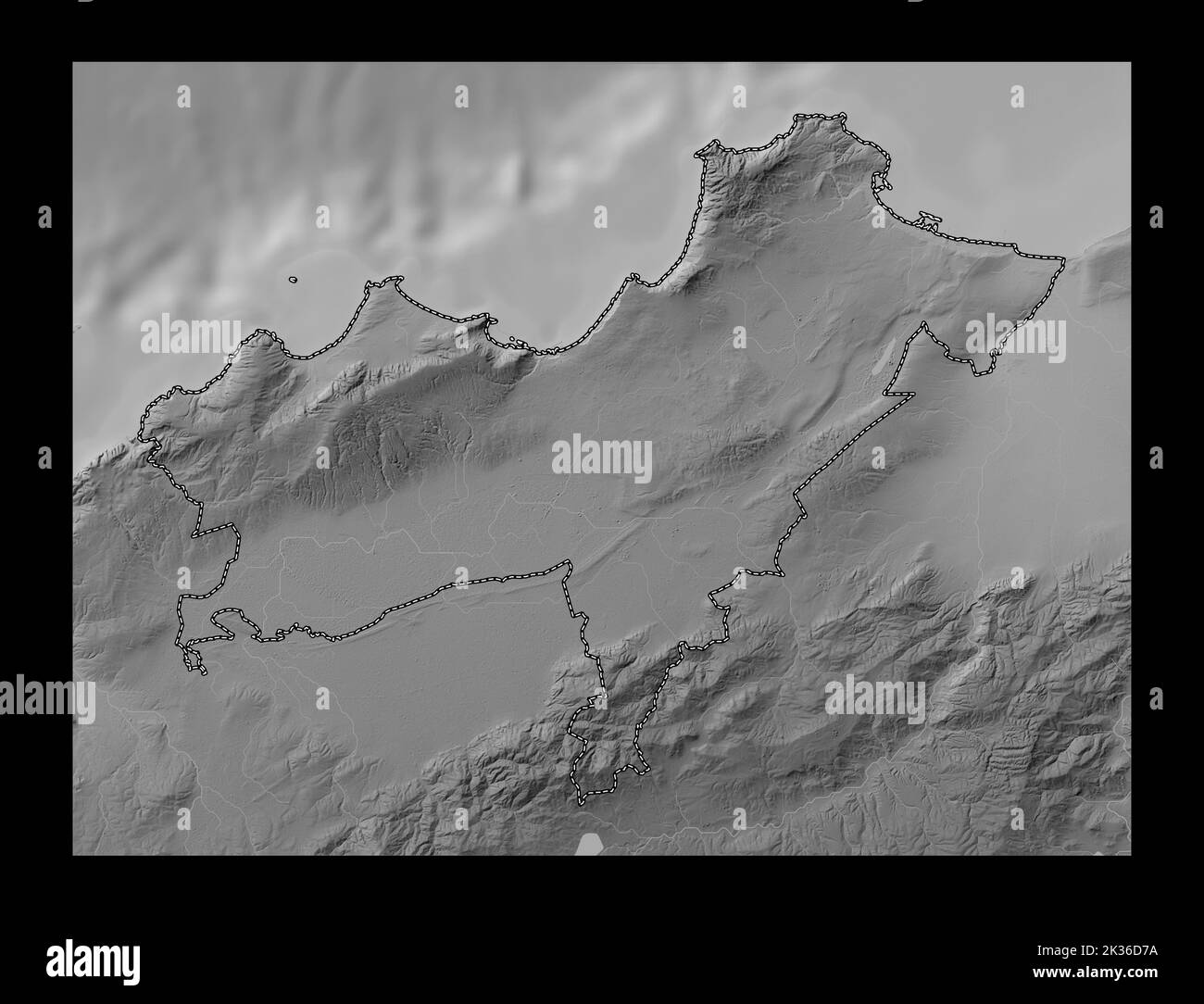 Oran map Stock Vector Images - Alamy