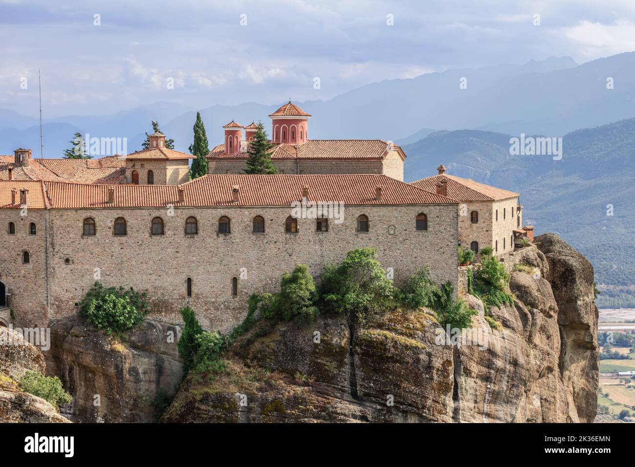 Building with monastic cells in Eastern Orthodox St. Stephen Holy ...