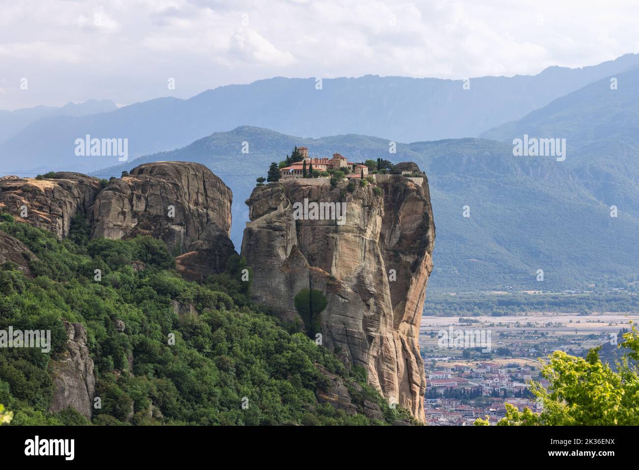 Kalabaka town is situated at the foot of the Meteora peaks and Saint ...
