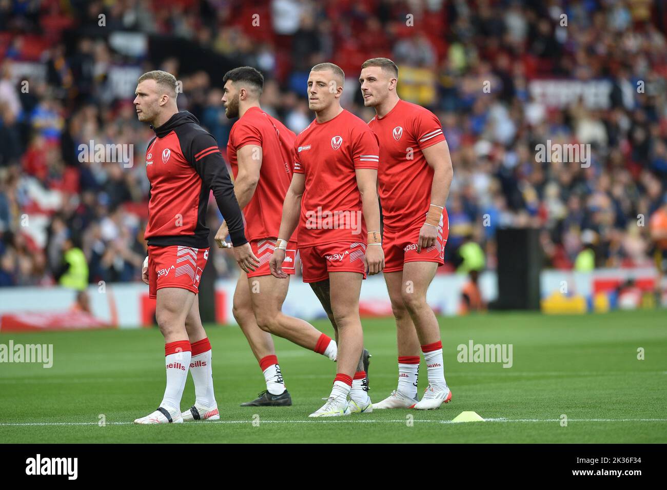 Manchester, England -24th September 2022 - Jake Wingfield of St Helens ...