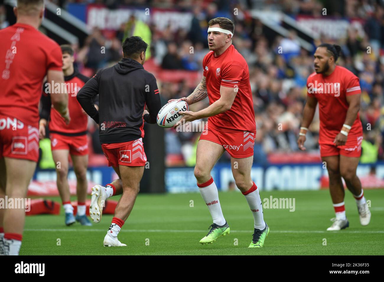 Manchester, England -24th September 2022 - Mark Percival of St Helens ...