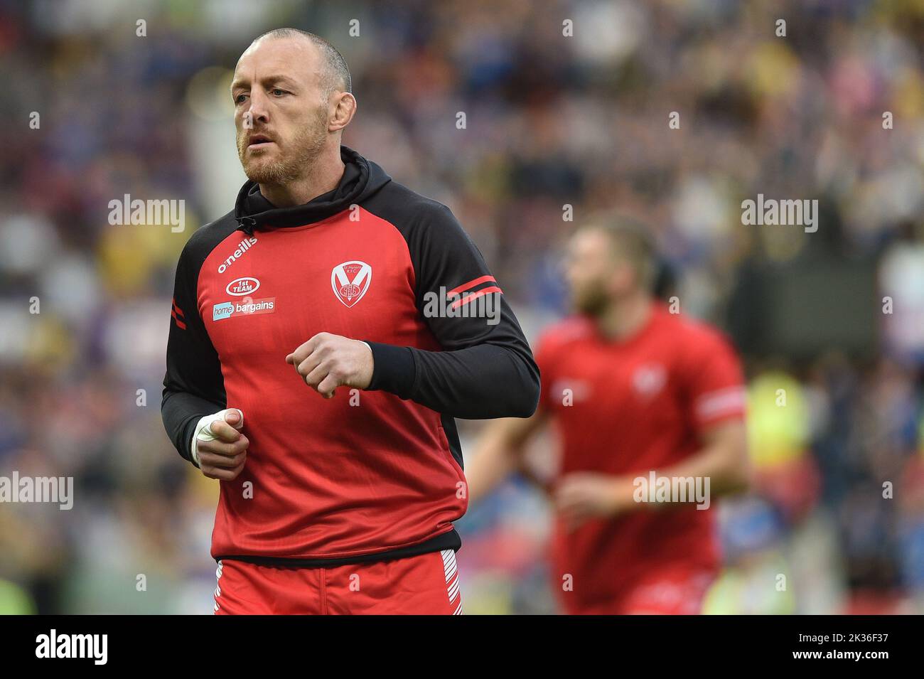 Manchester, England -24th September 2022 - James Roby of St Helens ...
