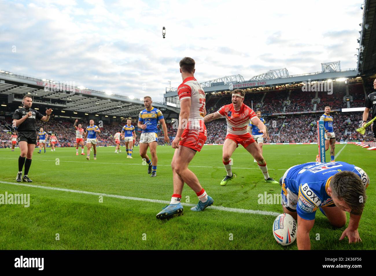 Manchester, England -24th September 2022 - Jonathan Bennison of St ...