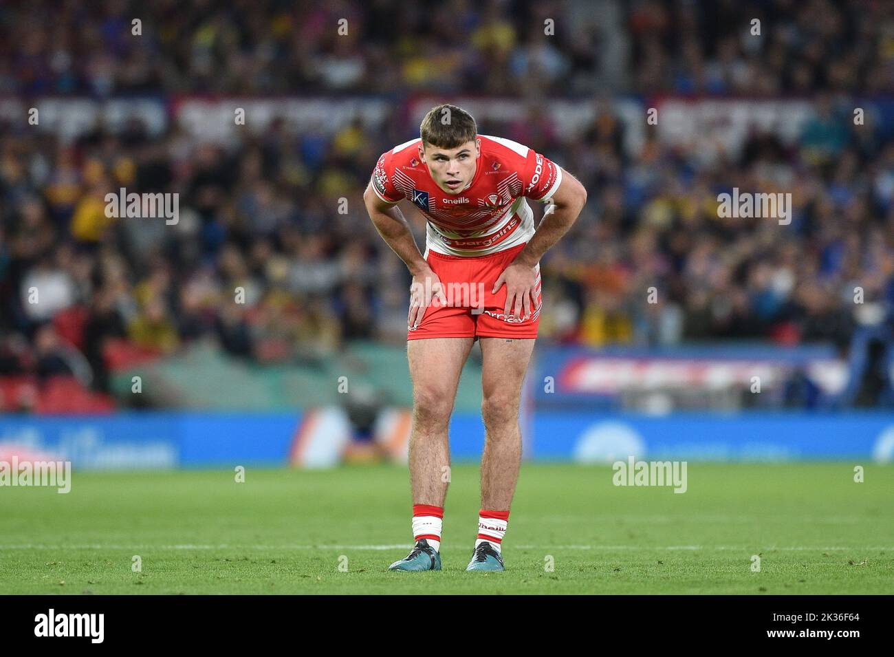 Manchester, England -24th September 2022 - Jack Welsby of St Helens ...