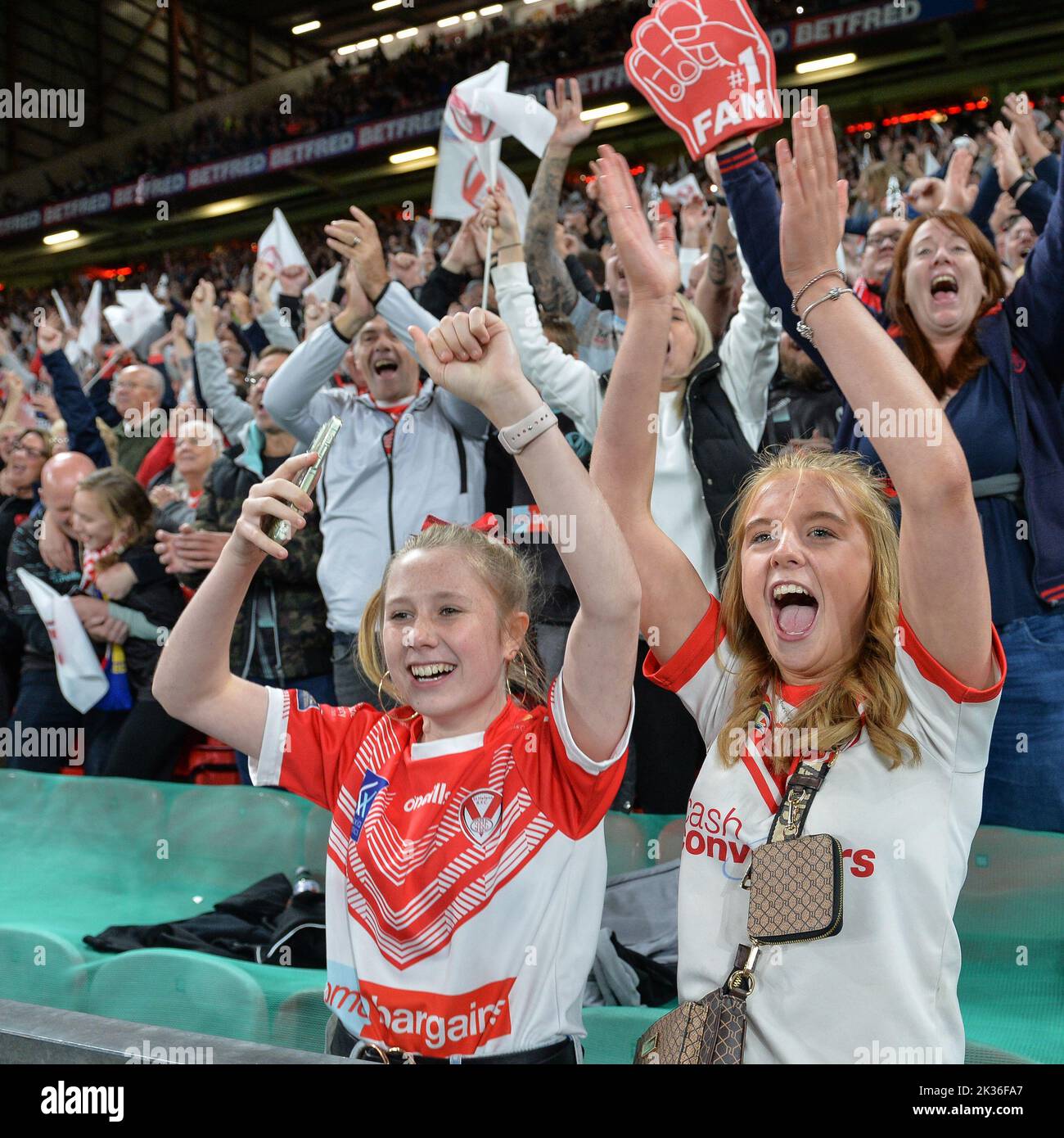 Manchester, England -24th September 2022 - Rugby League Betfred Super ...