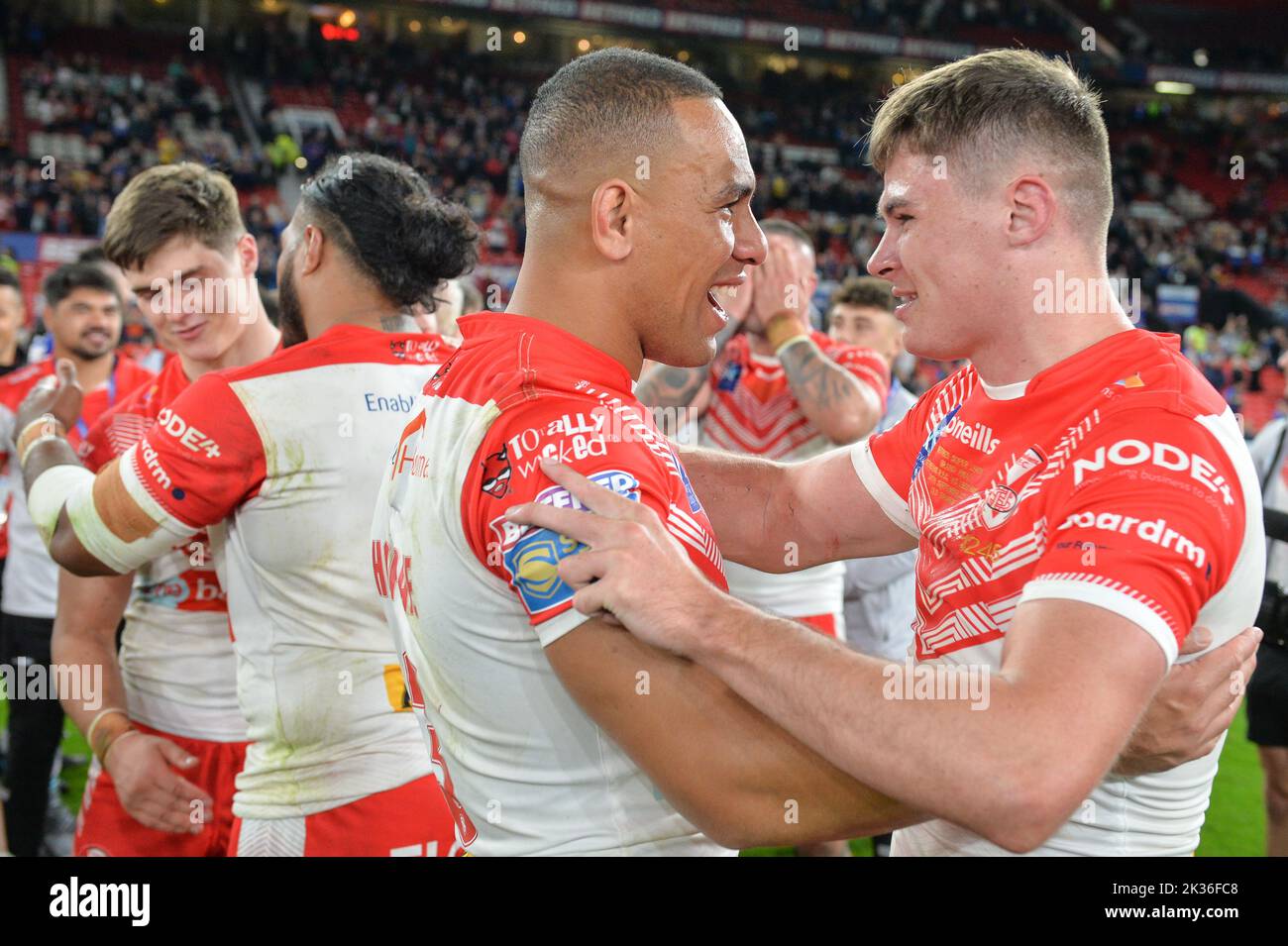 Manchester, England -24th September 2022 - Will Hopoate of St Helens ...