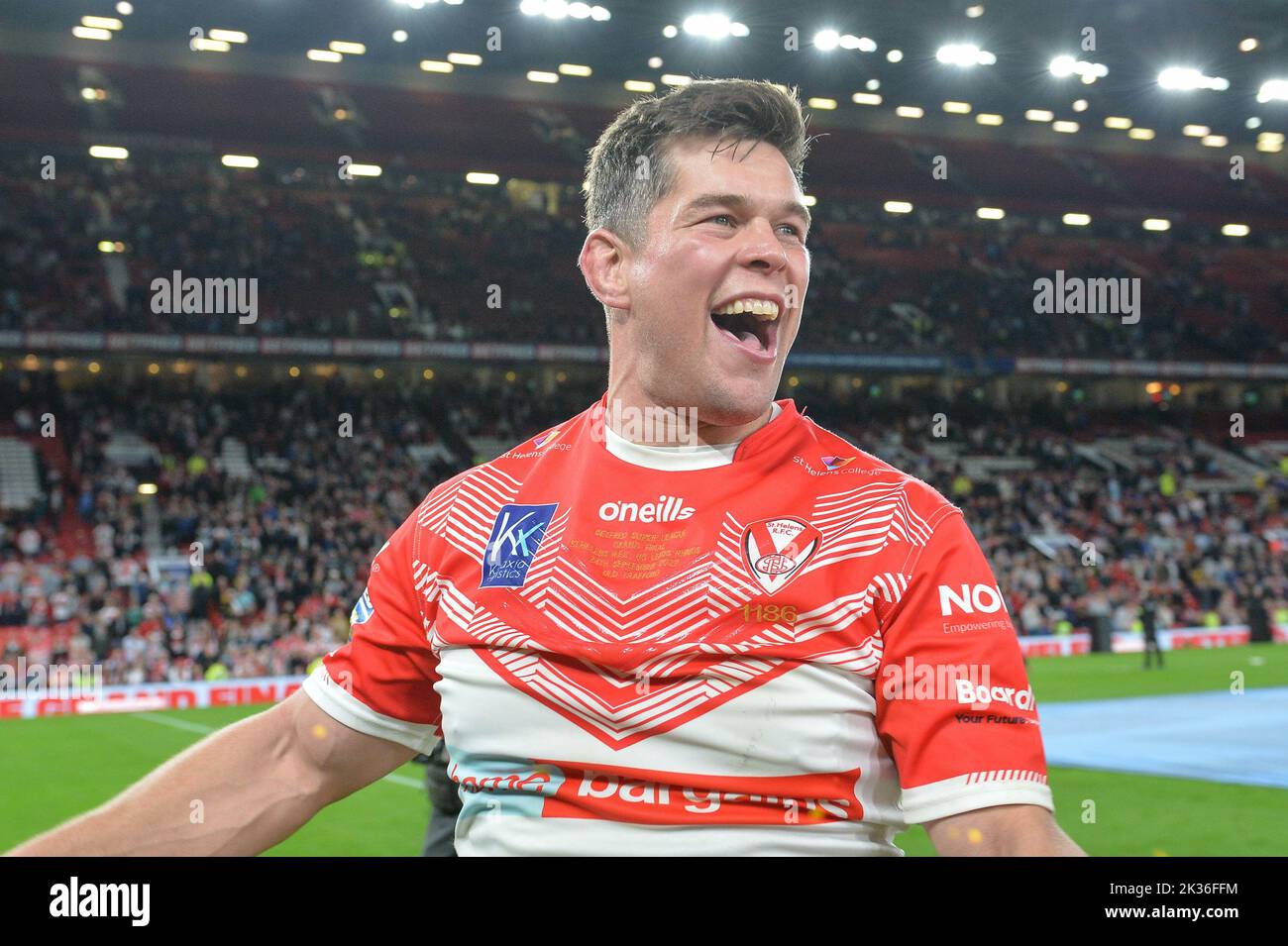 Manchester, England -24th September 2022 - Louie McCarthy-Scarsbrook of ...