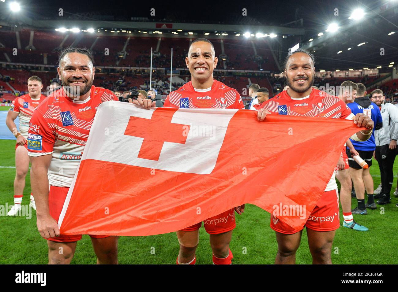 Manchester, England -24th September 2022 - Konrad Hurrell, Will Hopoate ...