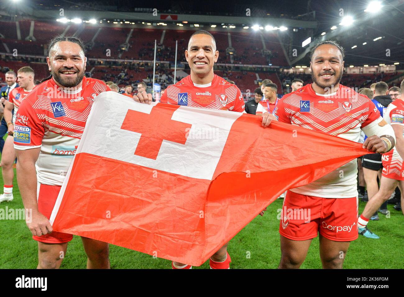 Manchester, England -24th September 2022 - Konrad Hurrell, Will Hopoate ...