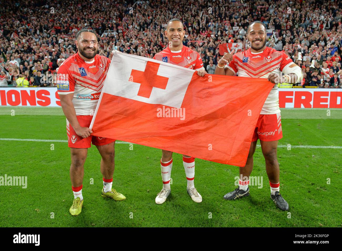 Manchester, England -24th September 2022 - Konrad Hurrell, Will Hopoate ...