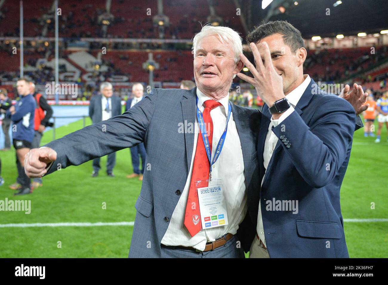 Manchester, England -24th September 2022 - Eamon McManus Chairman of St ...