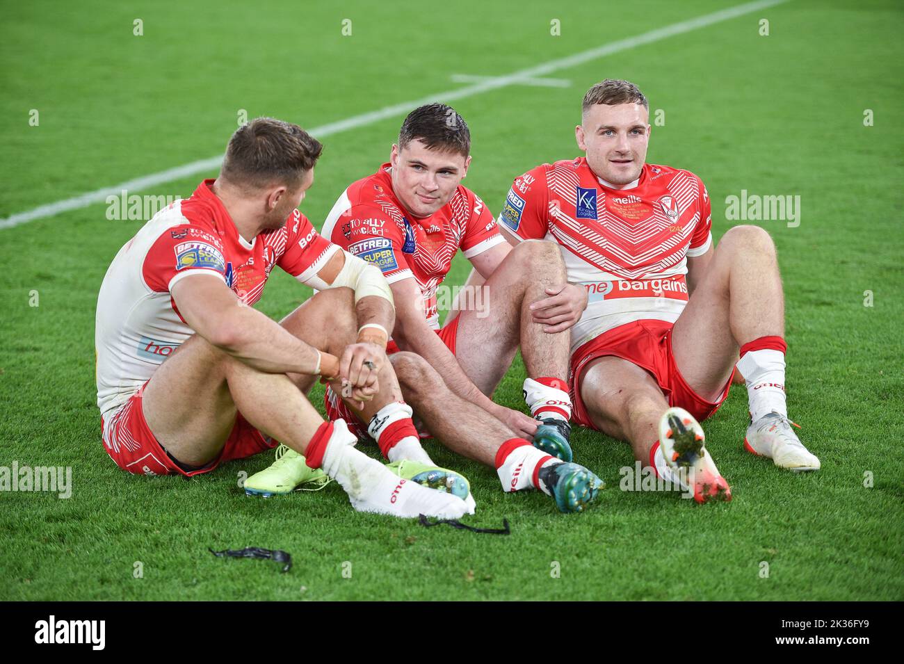 Manchester, England -24th September 2022 - Thomas Makinson, Jack Welsby ...