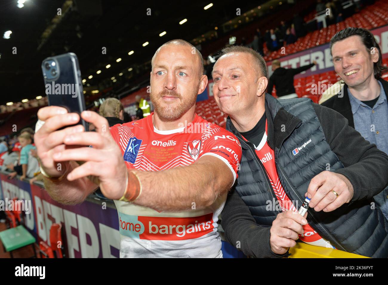 Manchester, England -24th September 2022 - James Roby of St Helens ...