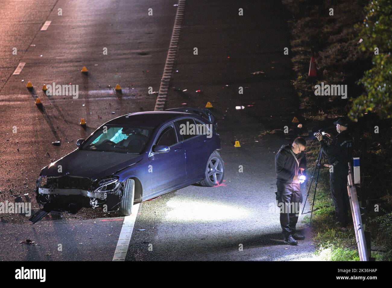 Hockley Heath, Warwickshire - September 24th 2022 - *Number plates may ...