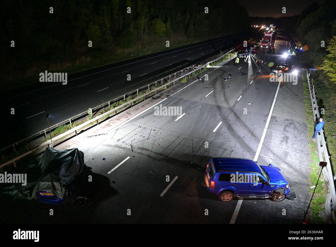 Hockley Heath, Warwickshire - September 24th 2022 - *Number plates may ...