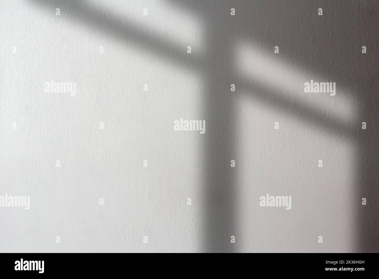 Black shadows on concrete wall. Shadow overlay effect. Scene of natural ...