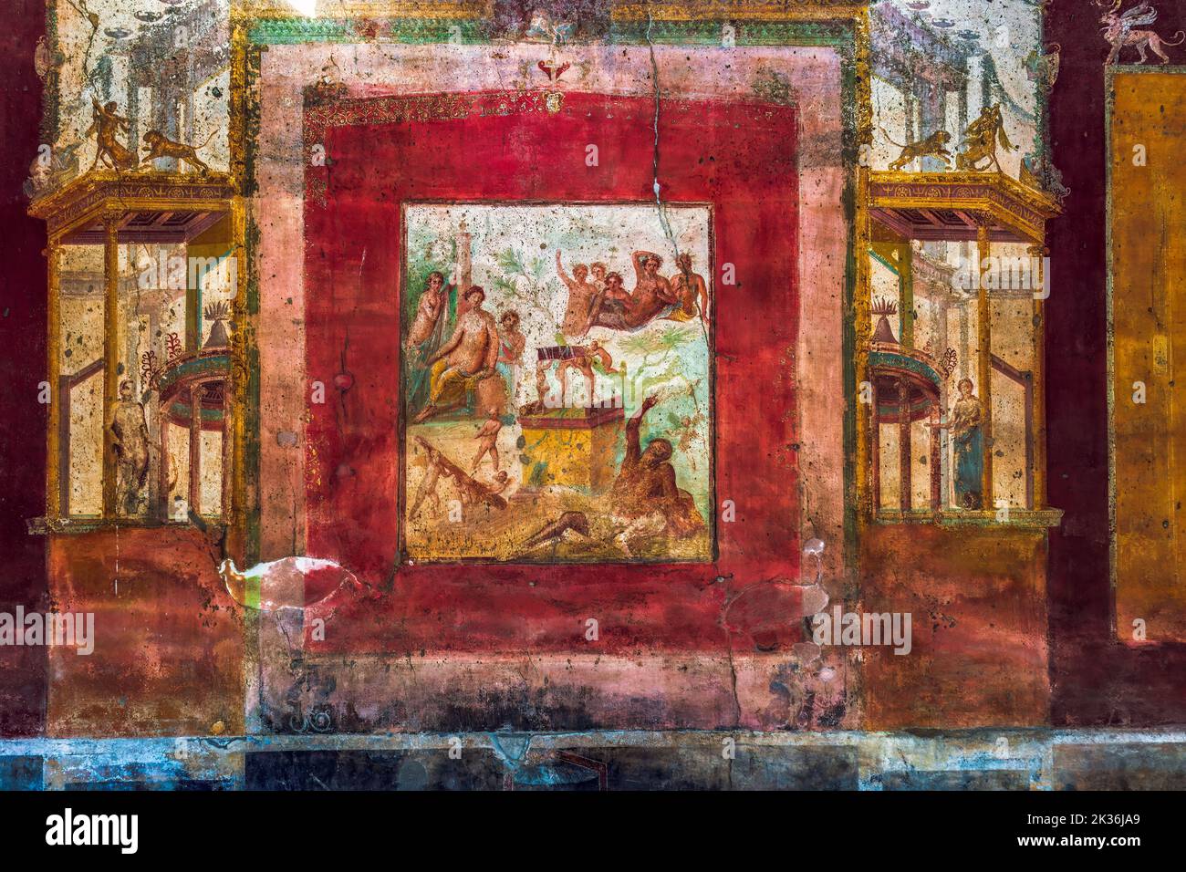 Pompeii house of siricus hi-res stock photography and images - Alamy
