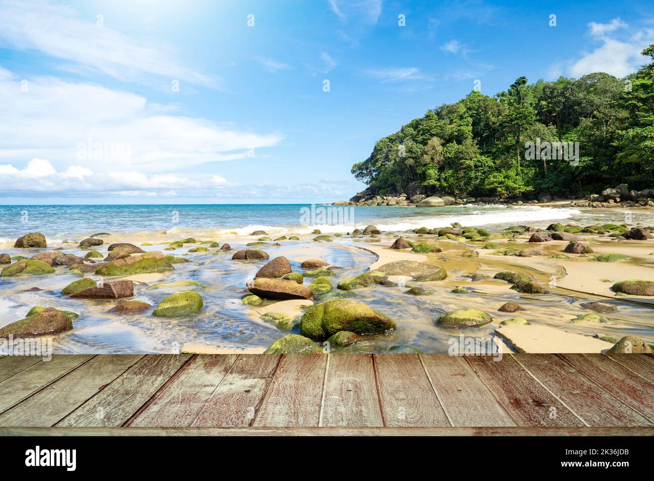 An old wood texture at the wall with the sea Stock Photo - Alamy