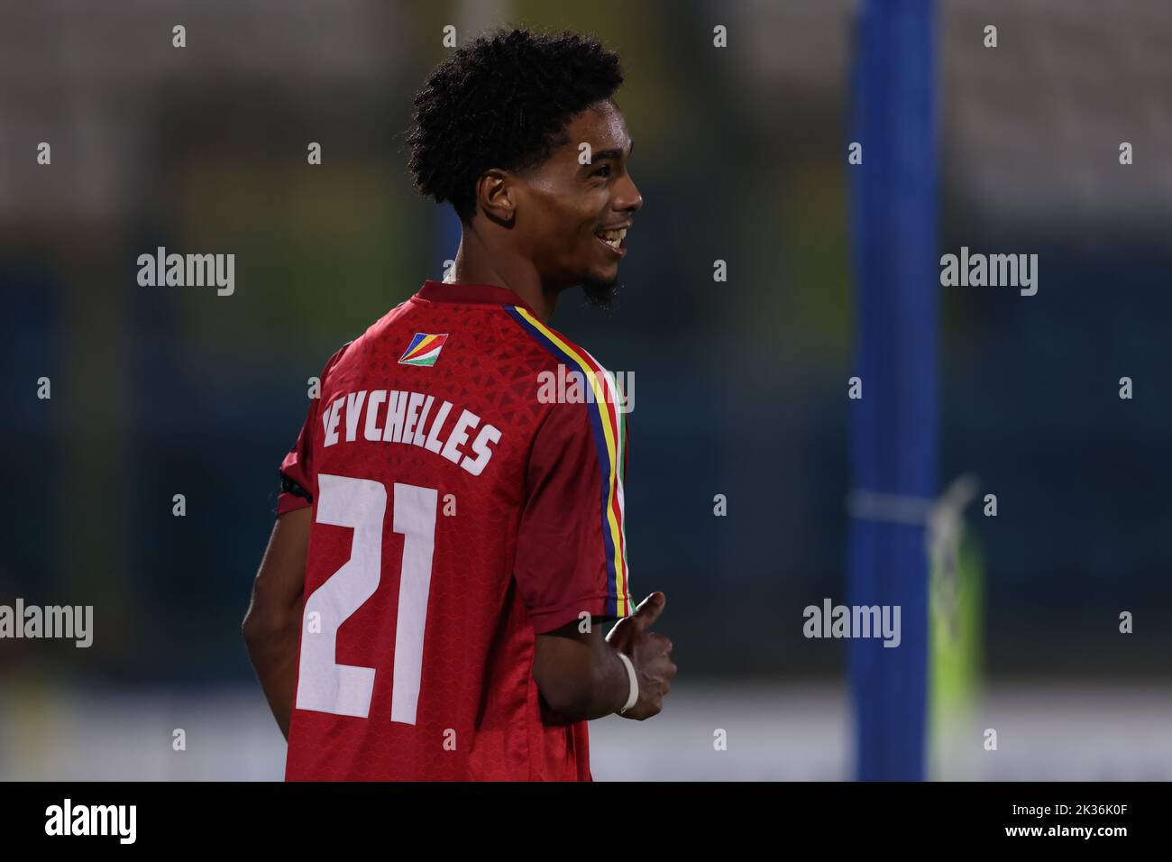 Serravalle, Italy, 21st September 2022. Neil Confiance of Seychelles ...