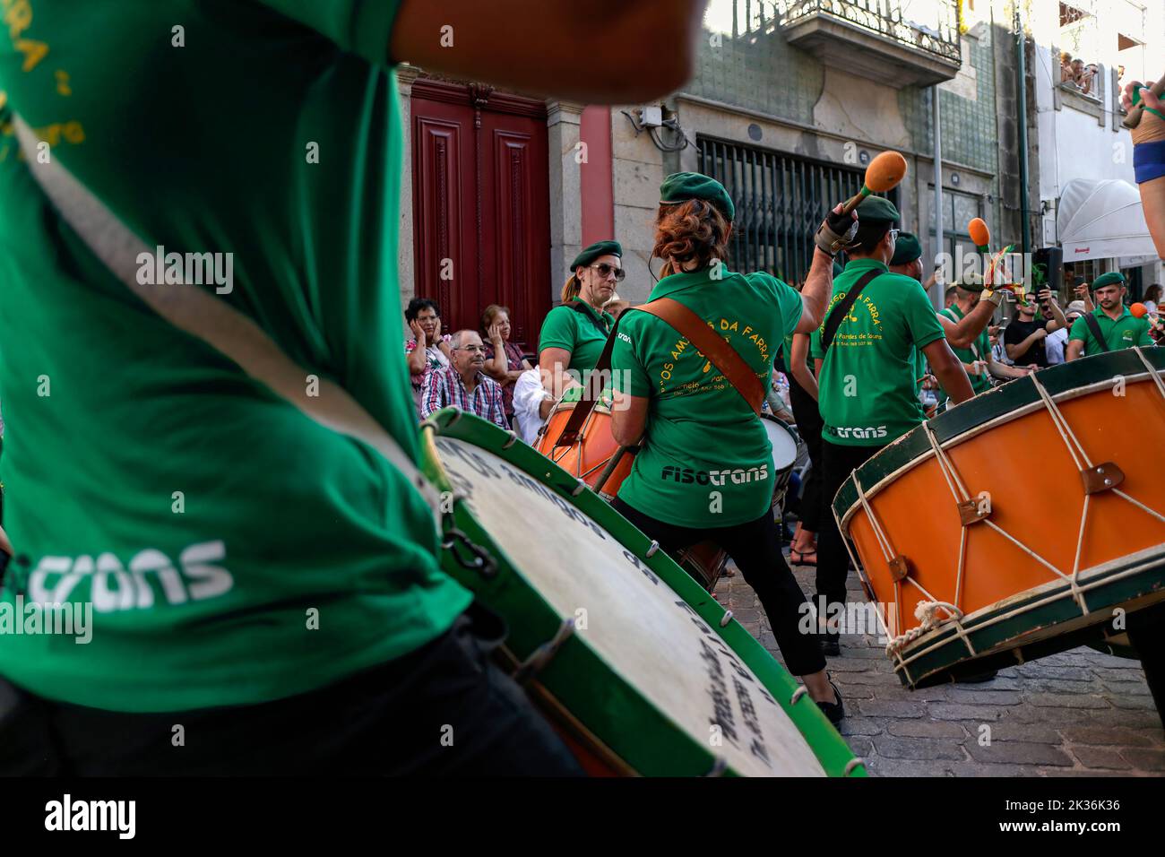 Ponte de Lima, Portugal - September 10, 2022: Group of traditional ...