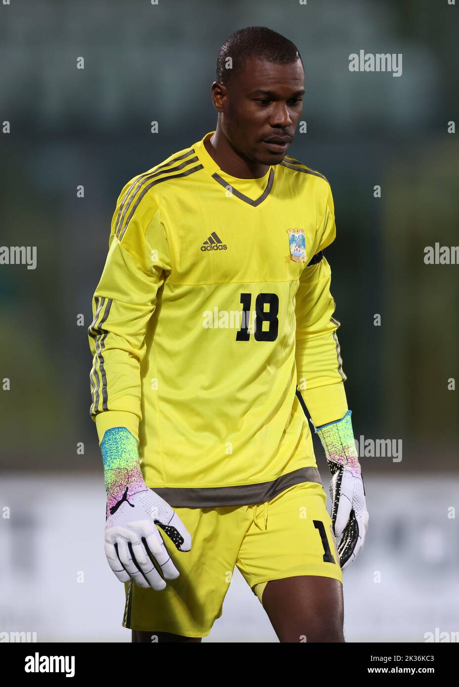 Serravalle, Italy, 21st September 2022. Alvin Michel of Seychelles ...