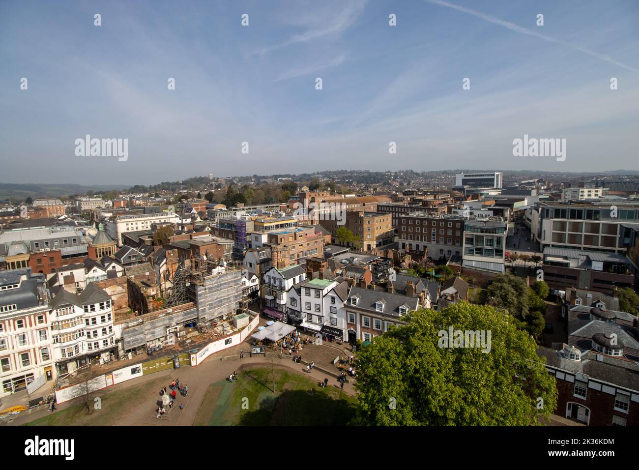 Exeter town centre hi-res stock photography and images - Alamy