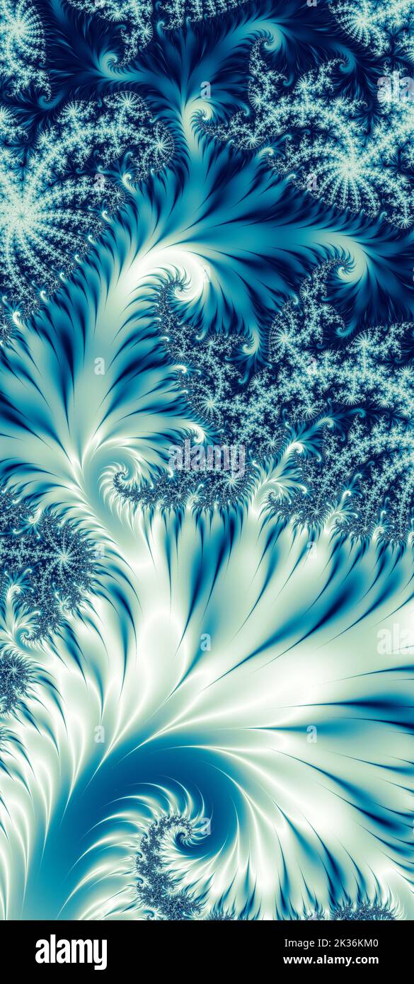 Abstract Computer generated Fractal design. A fractal is a never-ending ...