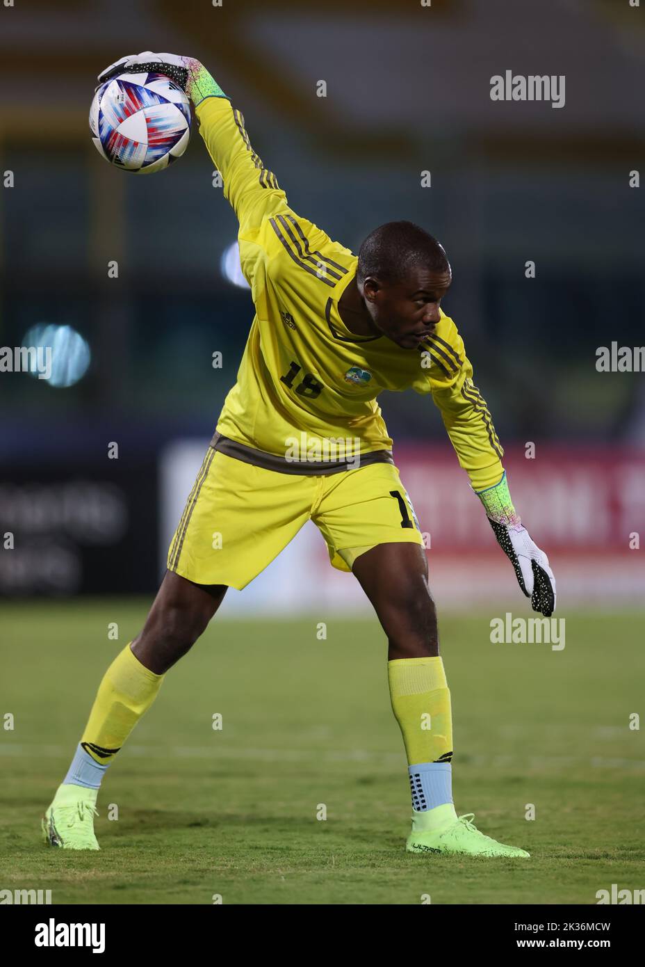 Serravalle, Italy, 21st September 2022. Alvin Michel of Seychelles ...