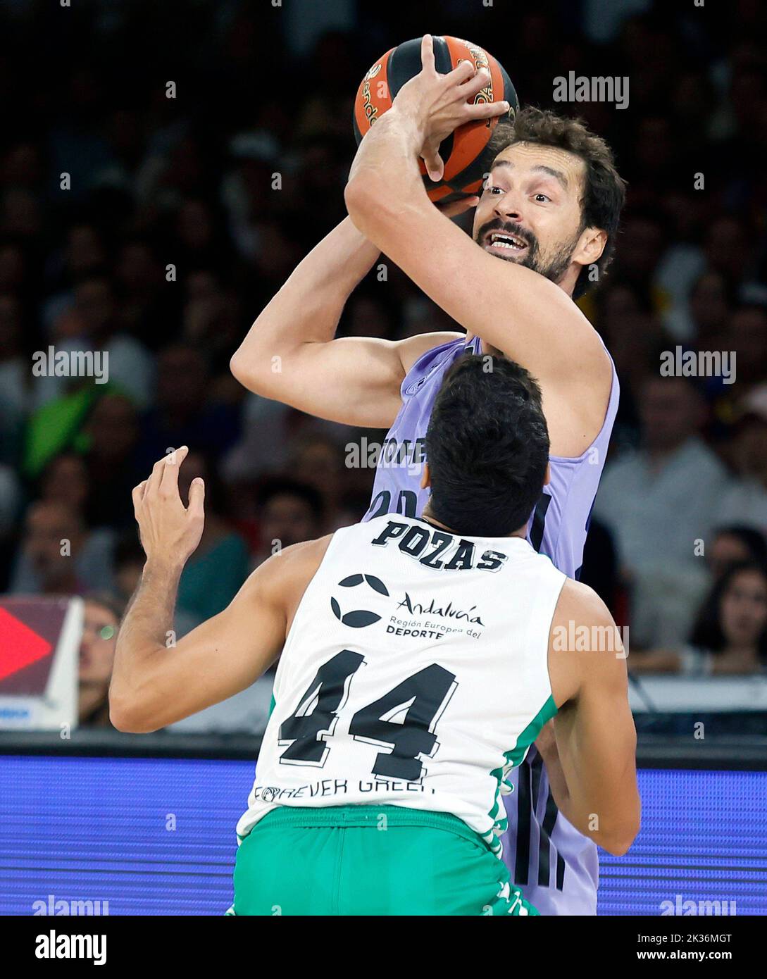 Semifinal of the Spanish Basketball Super Cup Real Madrid vs Betis at ...